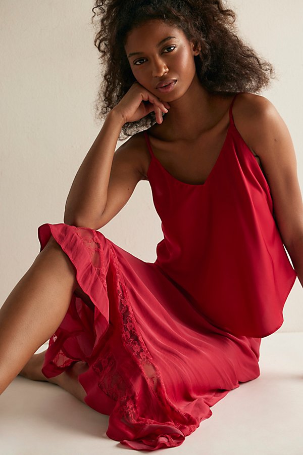 FREE PEOPLE Long Lost Lover Maxi Slip Skirt